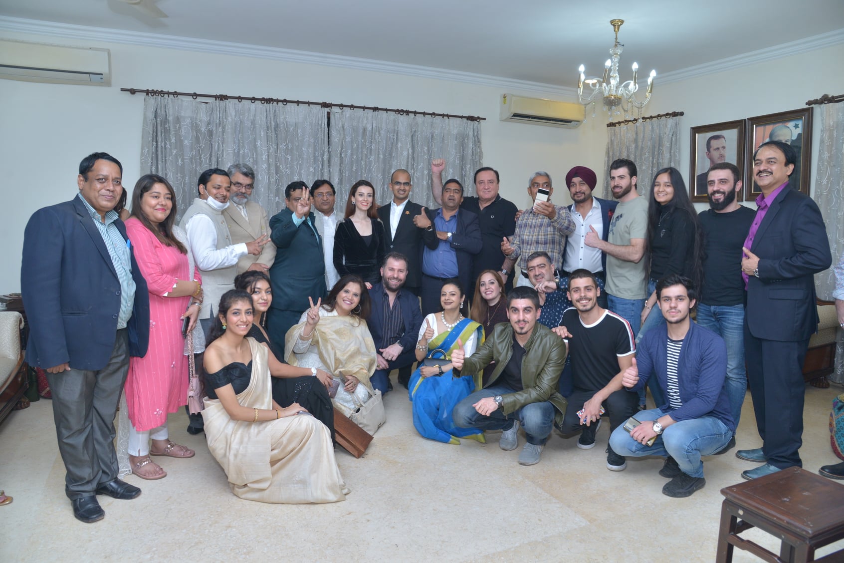 DIWALI CELEBRATIONS AT SYRIAN AMBASSADOR'S RESIDENCE - GLOBAL TRADE ...