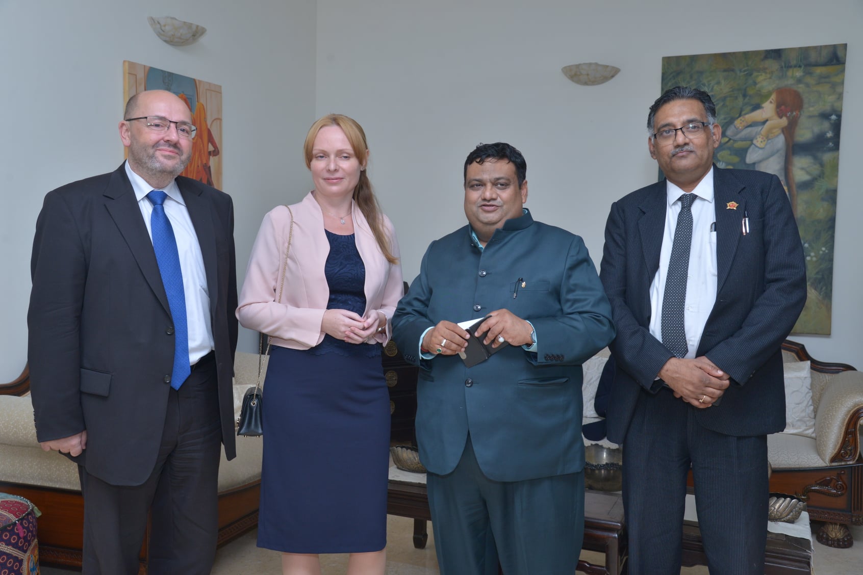 DIWALI CELEBRATIONS AT SYRIAN AMBASSADOR'S RESIDENCE - GLOBAL TRADE ...